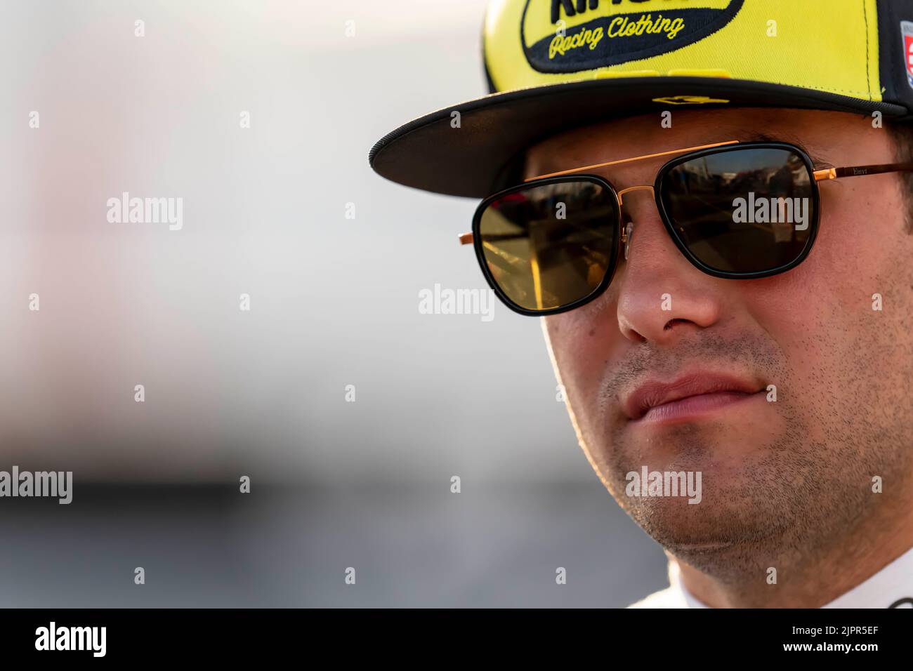 Madison, IL, USA. 19th Aug, 2022. DEVLIN DeFRANCESCO (29) (R) of ...