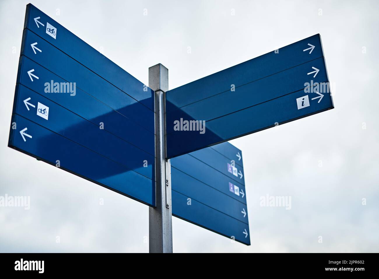 Were know exactly where you need to go. blank directional road signs ...