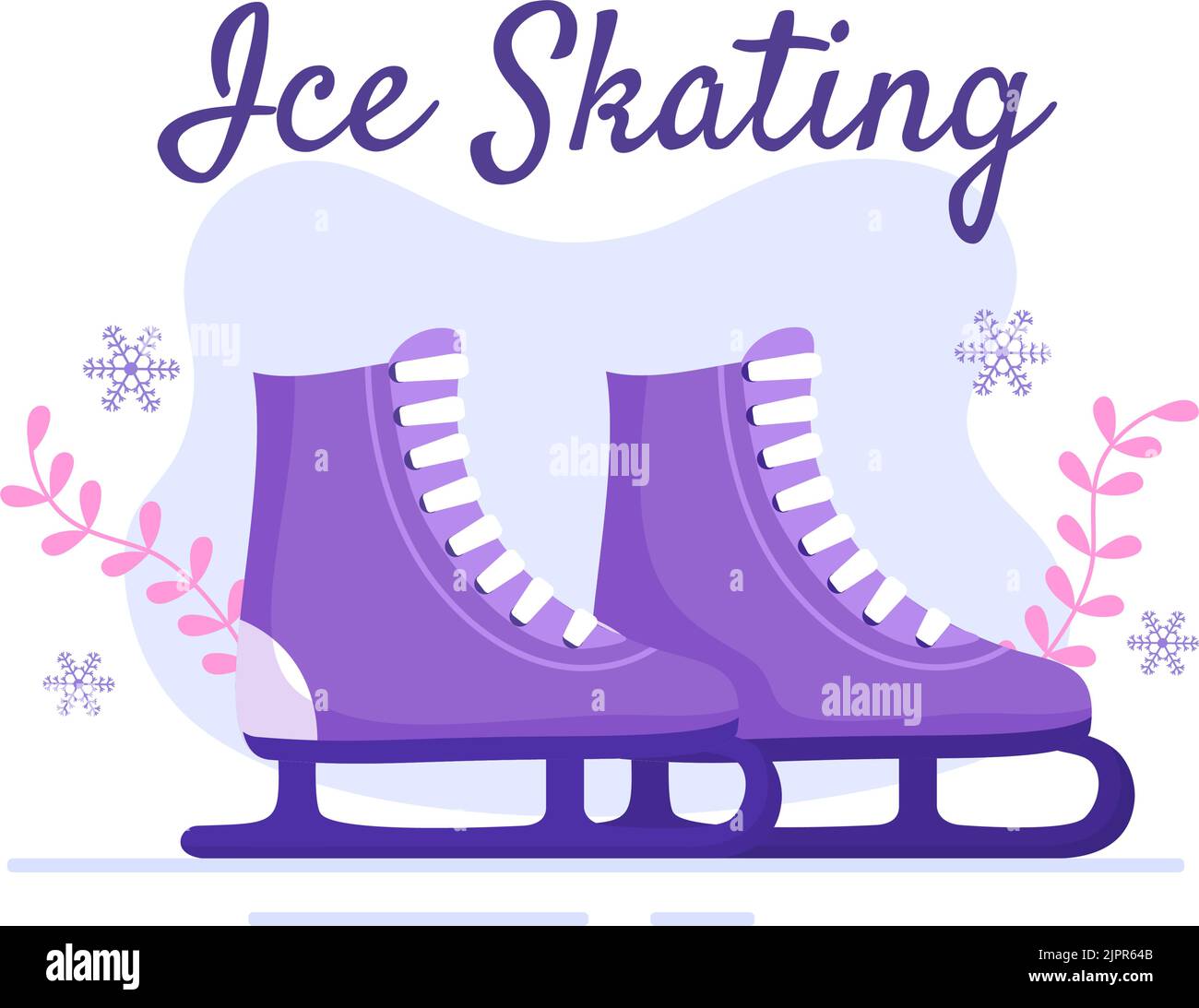 Ice skate boot icon cartoon hi-res stock photography and images - Alamy