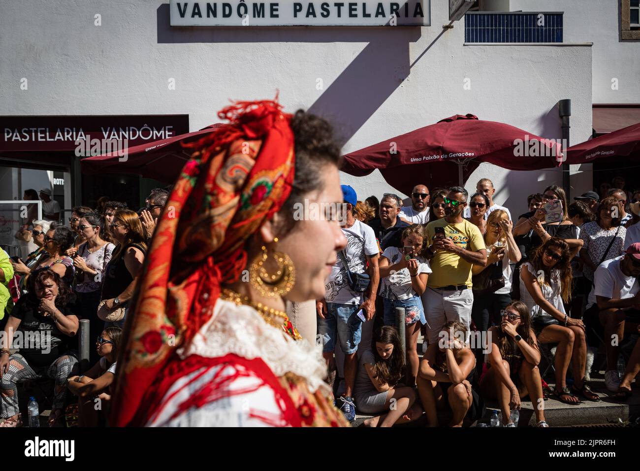 The crowd watches the parade in awe and with a sense of pride. More ...