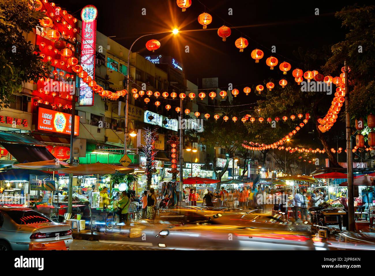 Kuala Lumpur Malaysia December 1 2015 Night Market And Street Food
