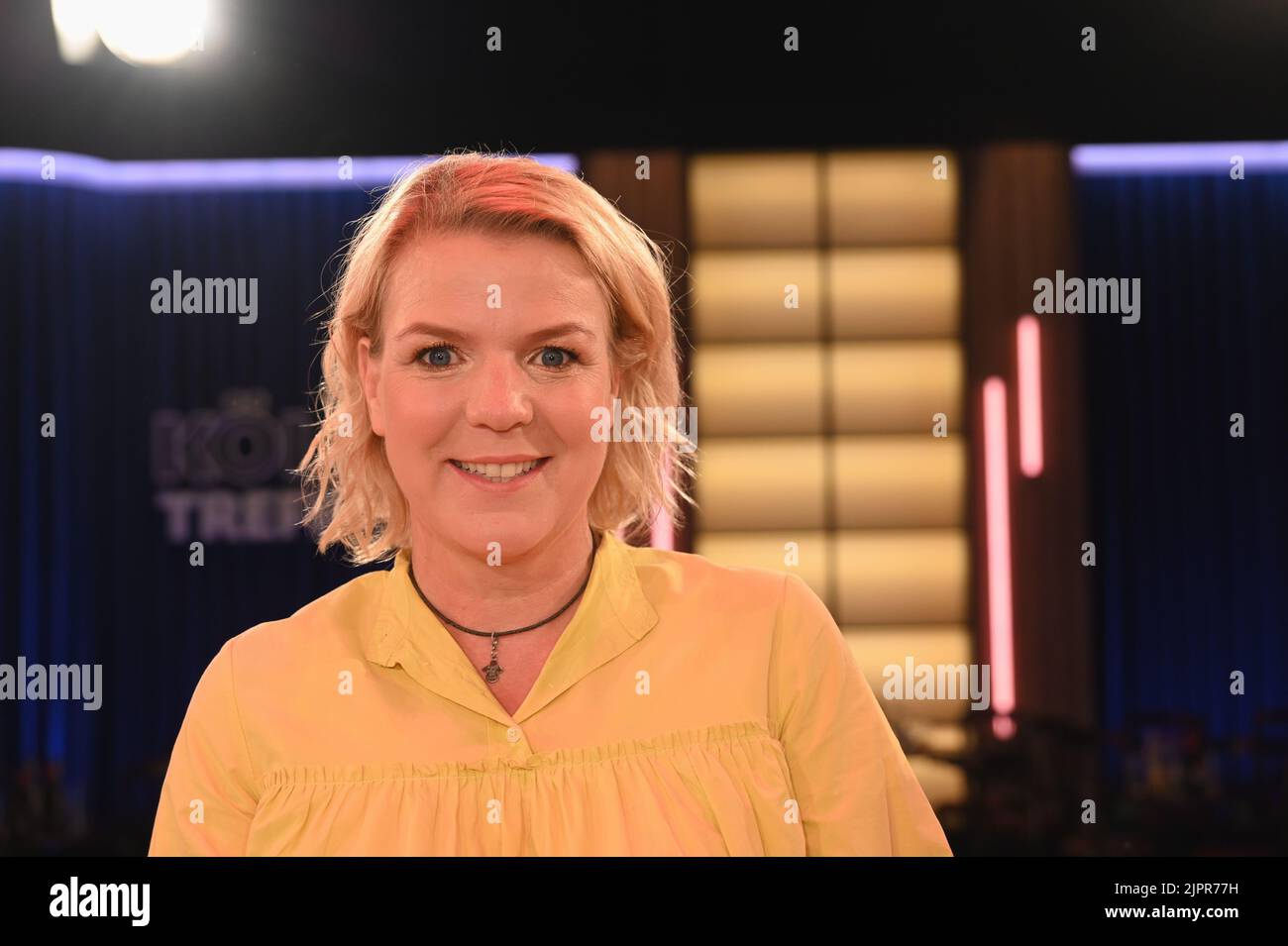 Cologne, Germany. 19th Aug, 2022. The comedian Mirja Boes as a guest in ...