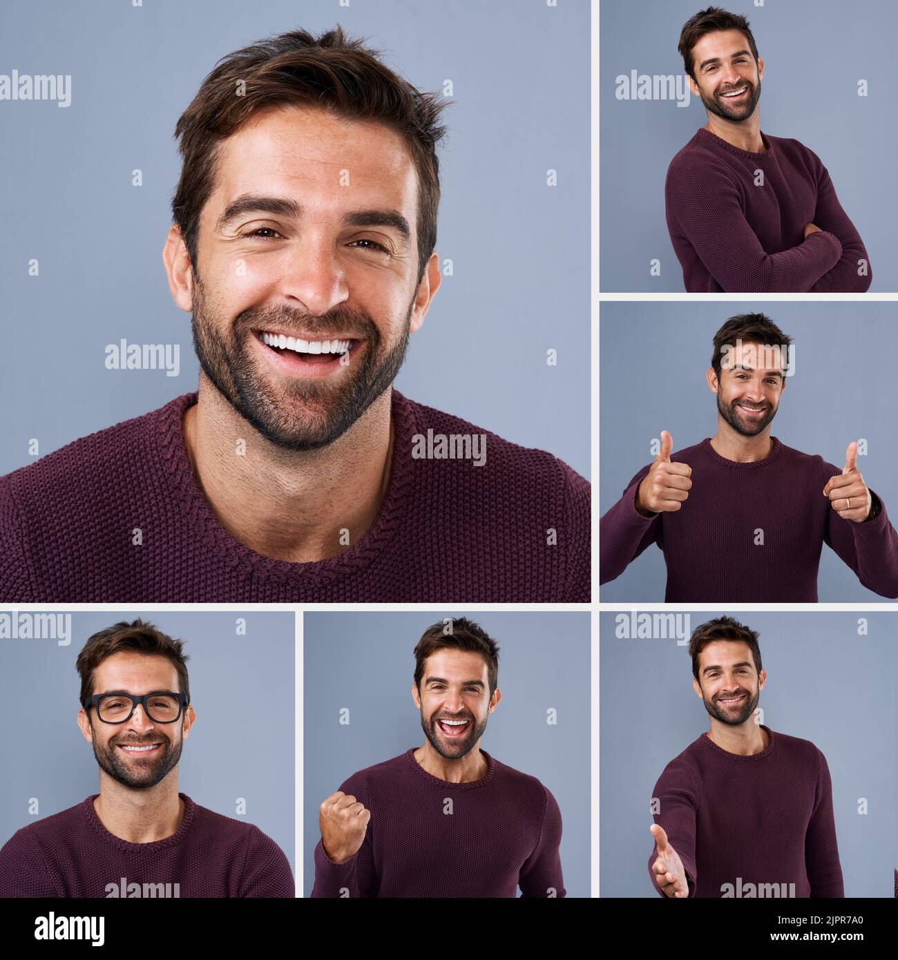 Confidence is key wherever you go. Composite shot of a young man ...