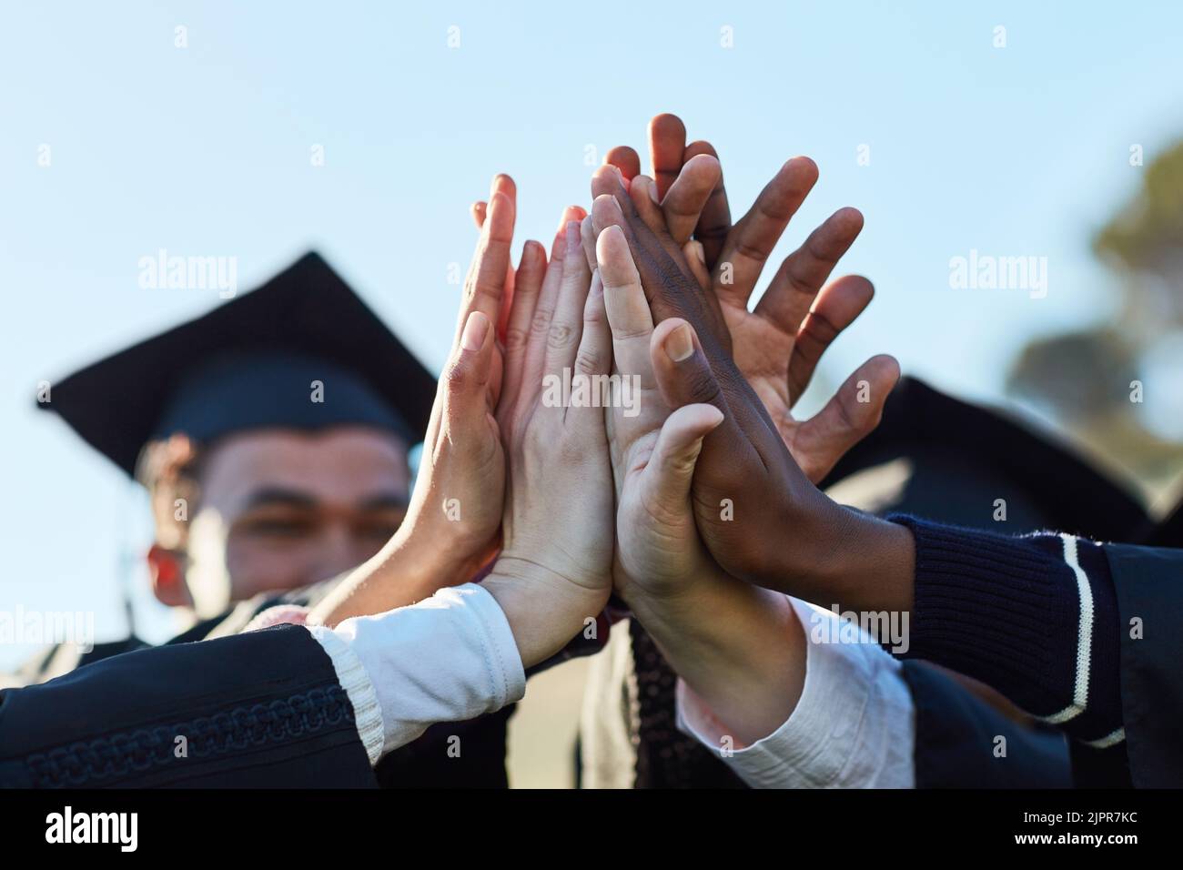 Our years of hard work has paid off. Closeup shot of a group of ...