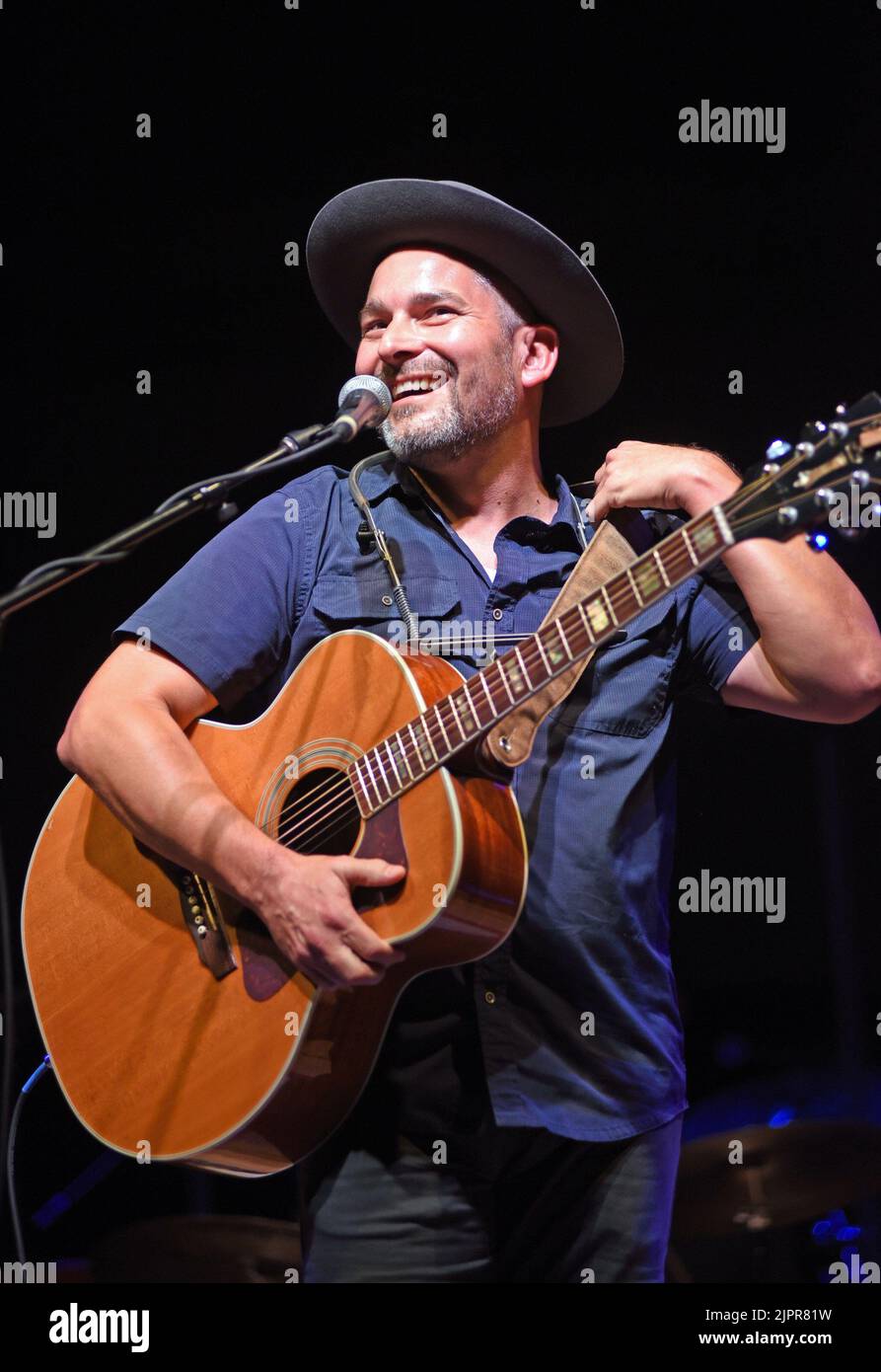 Hiawassee, GA, USA. 19th Aug, 2022. Wyatt Espalin on stage for Lorrie ...