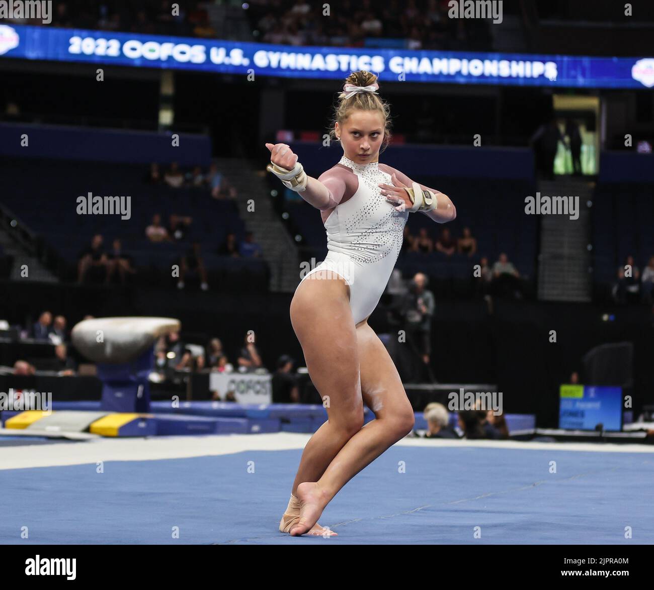 August 19, 2022: Katelyn Rosen of Twin City Twisters competes on the ...
