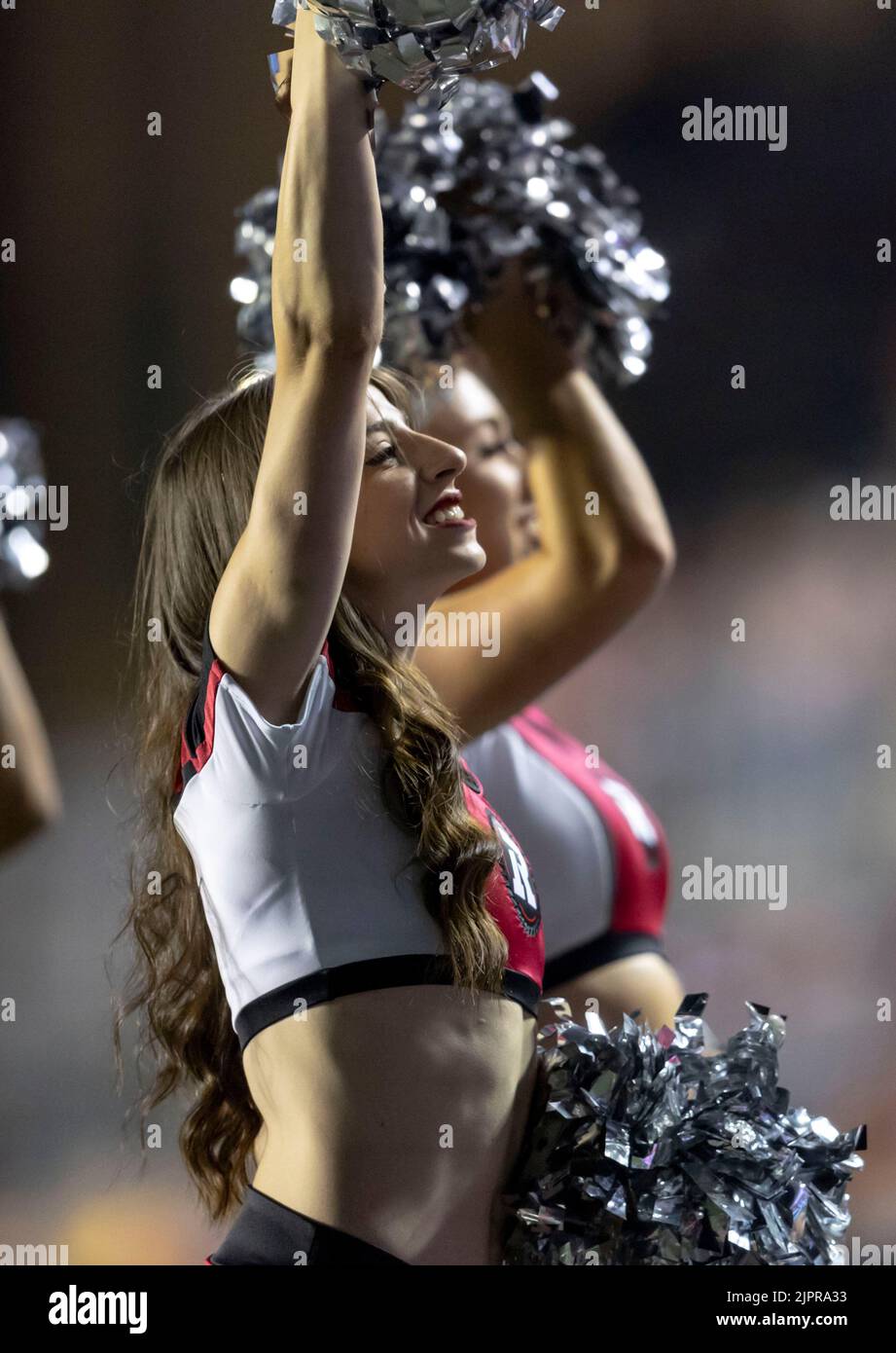 Ottawa, Canada. 19 Aug 2022. Cheerleaders in the Edmonton Elks at ...