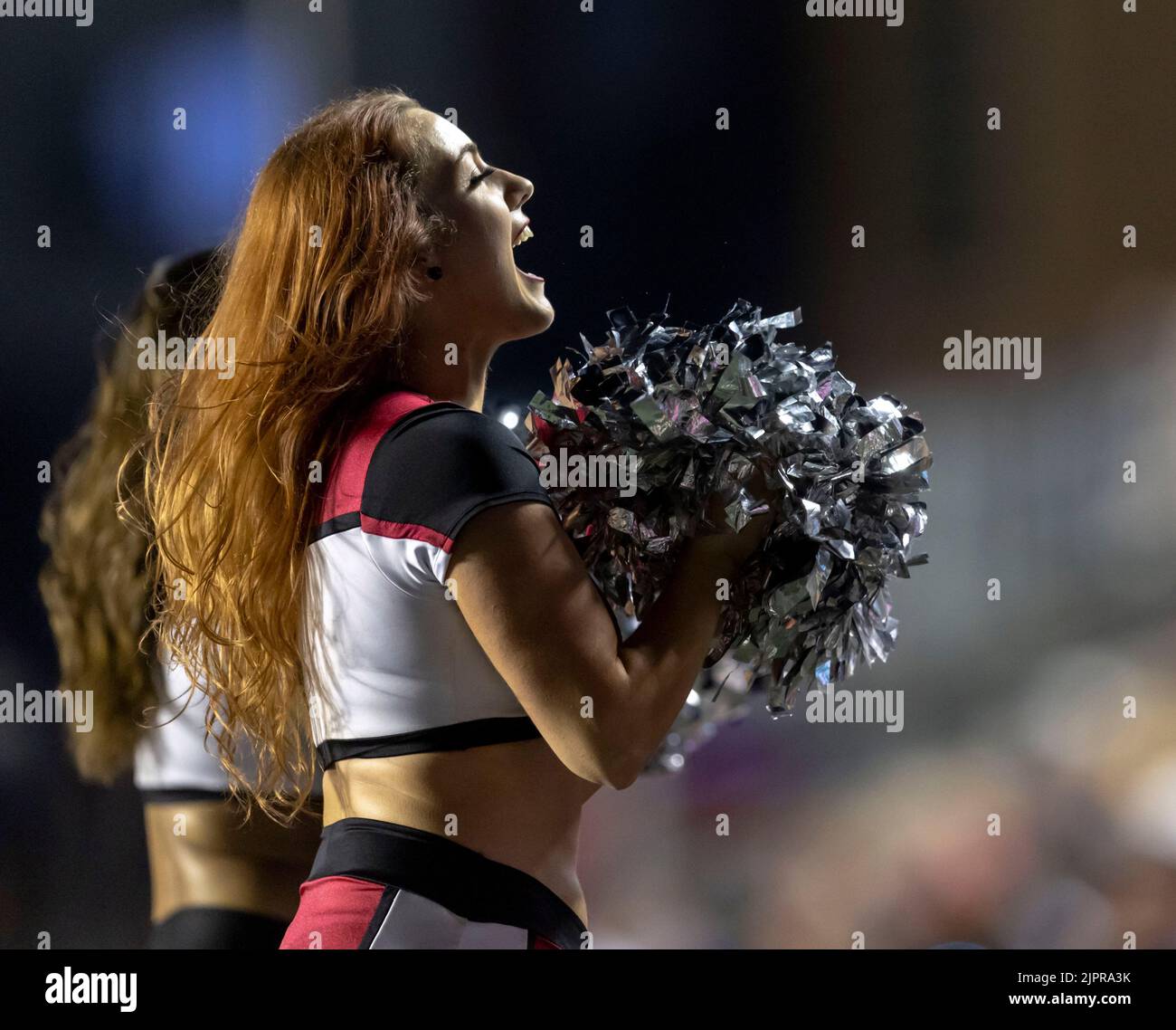 Ottawa, Canada. 19 Aug 2022. Cheerleaders in the Edmonton Elks at ...