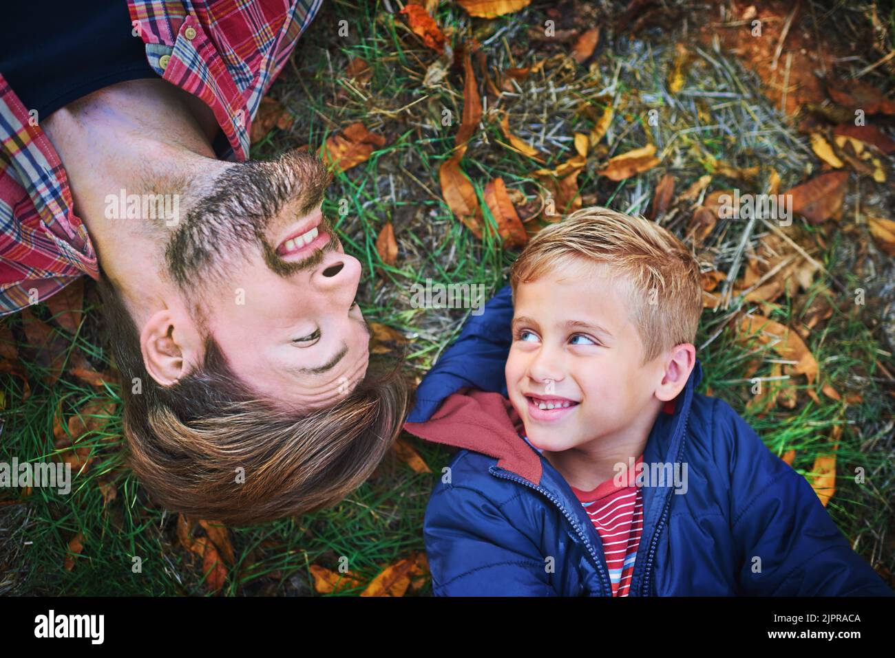 Daddys Boy High Shot Portrait Of A Handsome Young Man And His Son 6747