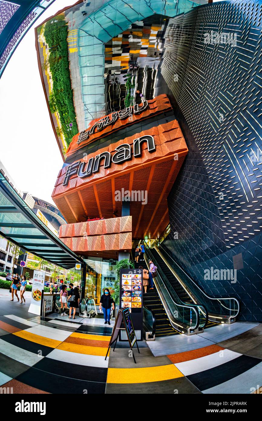 Funan mall is a social retail space for discovery, learning and ...