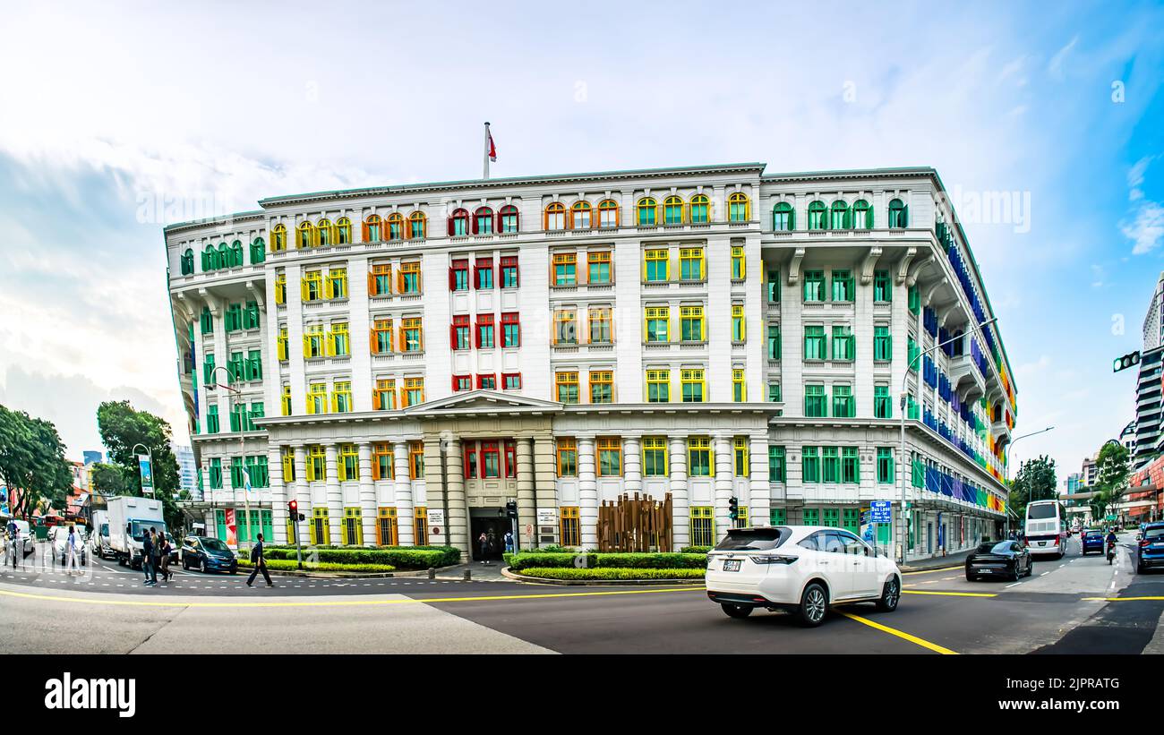 The Old Hill Street Police Station is a historic building and former ...