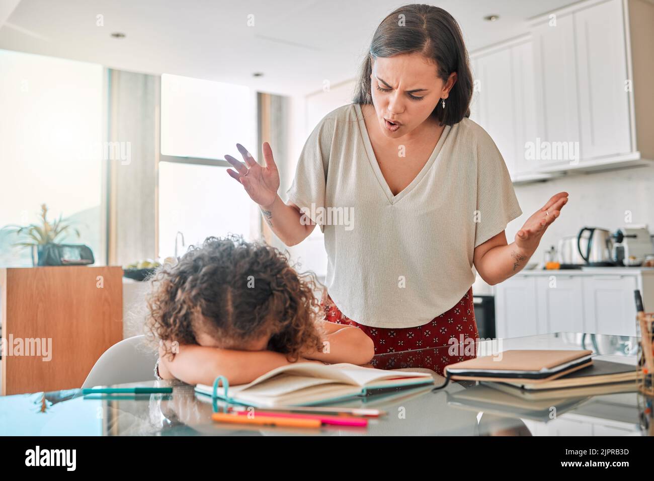 Autism, frustrated and bad mental health behavior by child and ...