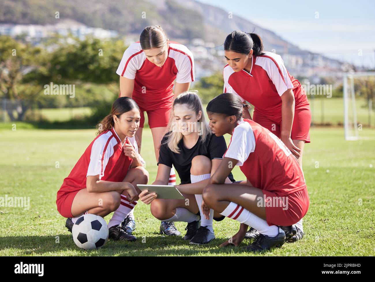 Athlete planning soccer hi-res stock photography and images - Alamy