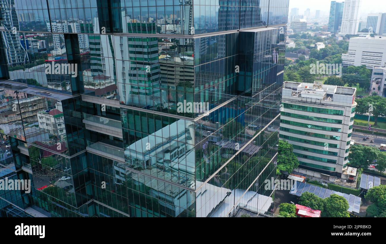 High rise building in the center. High rise building in the center of ...