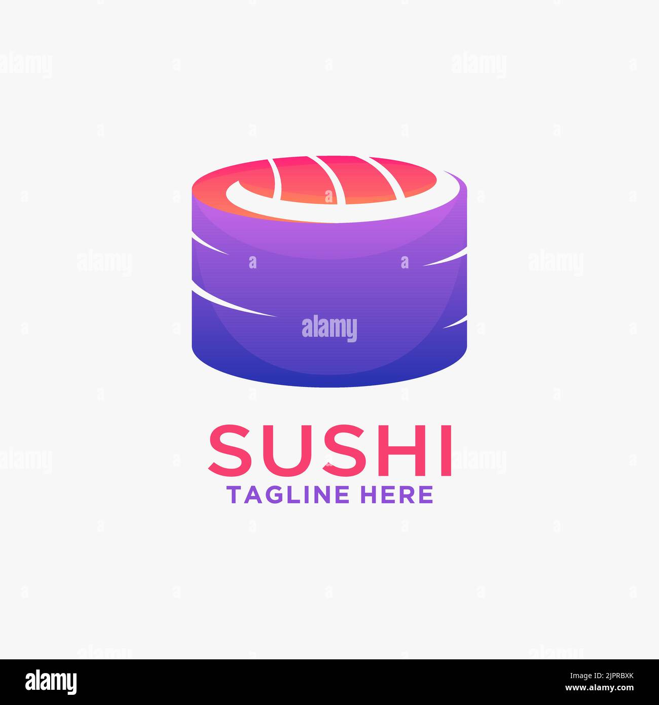 Creative sushi logo design Stock Vector Image & Art - Alamy