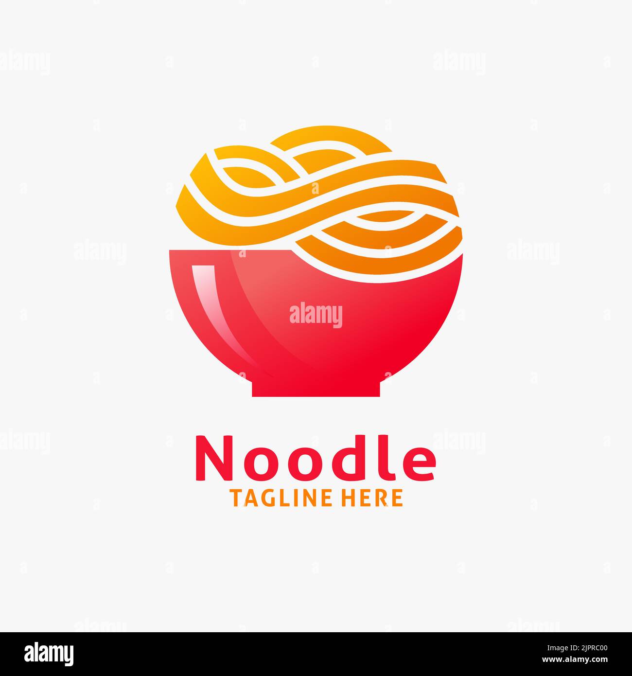 Mie logo design Stock Vector Images - Alamy