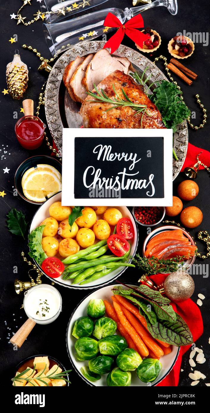 Traditional christmas dinner hi-res stock photography and images - Alamy