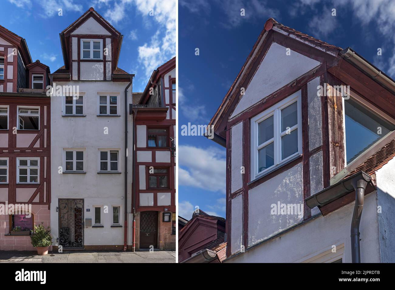 Historic dwelling house with dormer windows, totally renovated by the ...