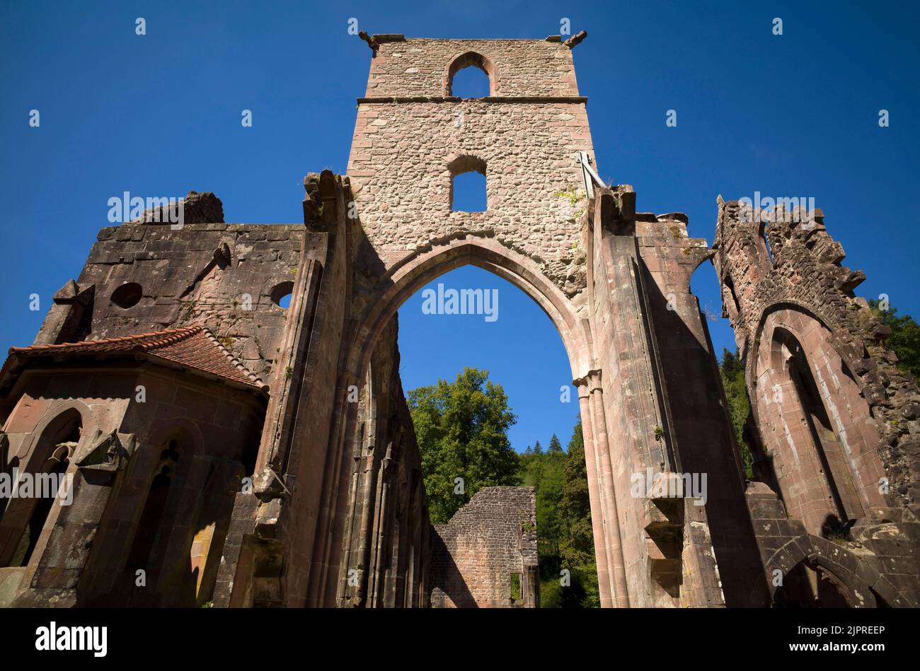 All Saints Monastery Ruins in the Black Forest National Park, Upper ...