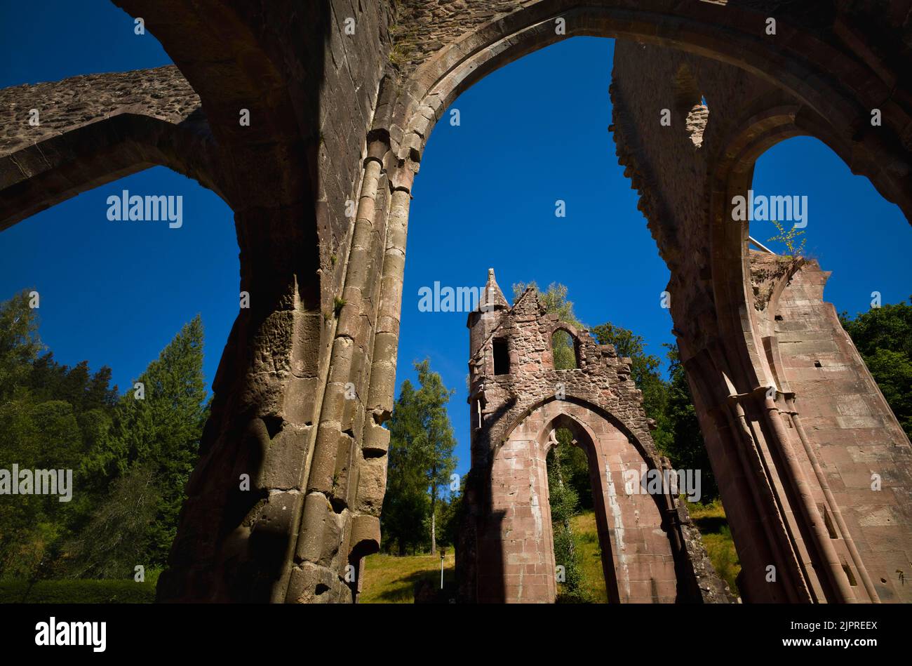 All Saints Monastery Ruins in the Black Forest National Park, Upper ...