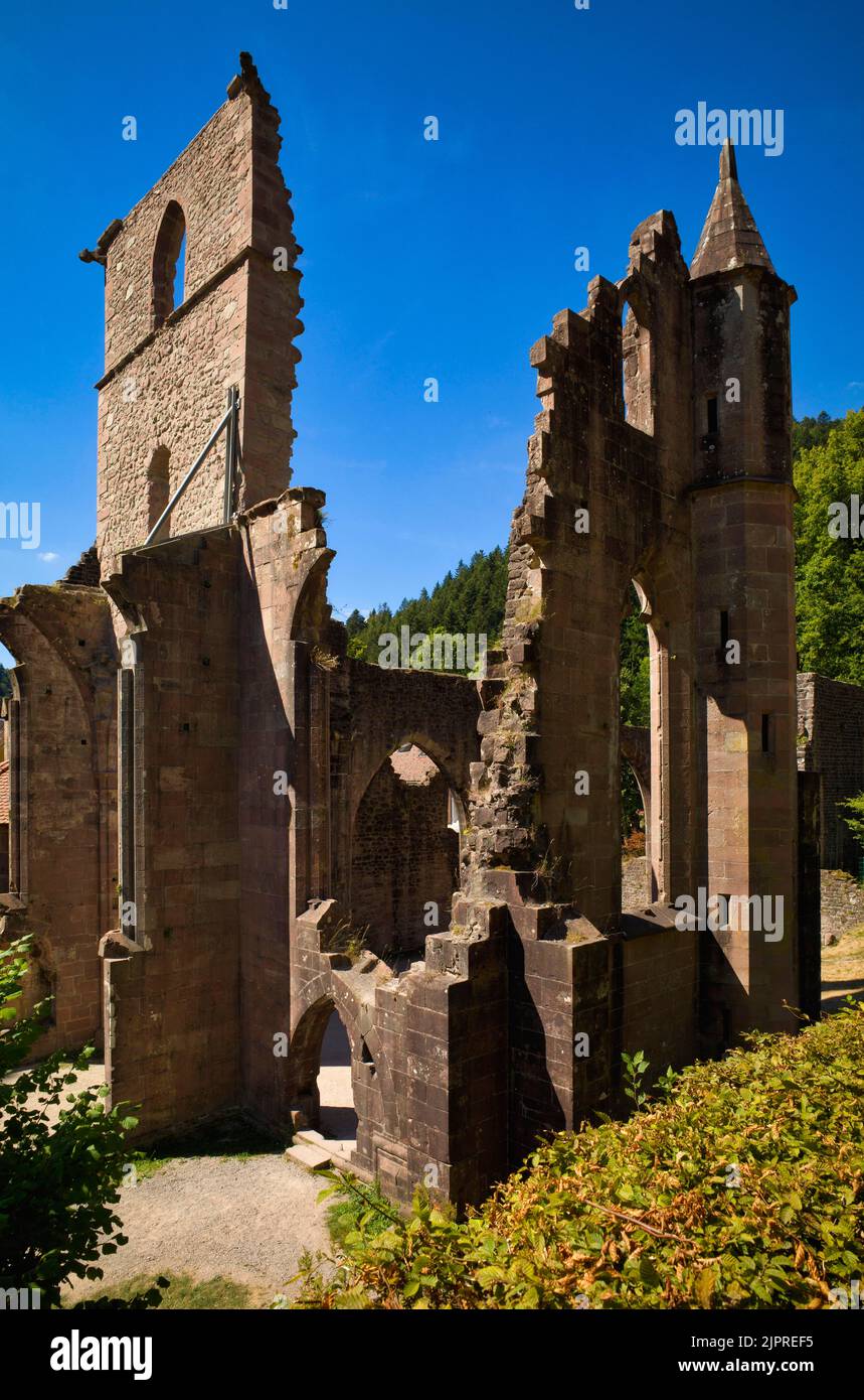 All Saints Monastery Ruins in the Black Forest National Park, Upper ...