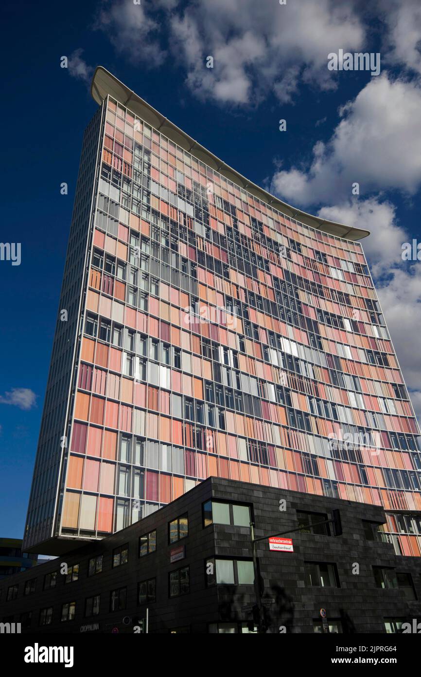 GSW high-rise, Rocket Tower, Rudi Dutschke Strasse, Kreuzberg, Berlin ...