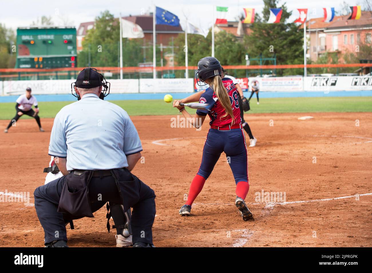 BIGATTON Laura of Bollate team (ITA) during the Softball 2022 Women's ...