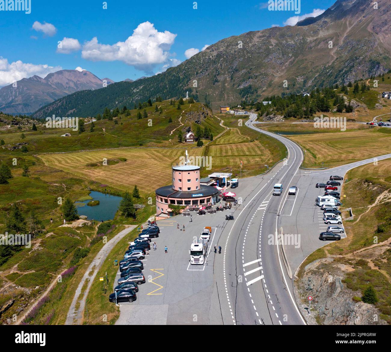 Simplon Pass Road, Simplon Pass, Valais, Switzerland Stock Photo - Alamy