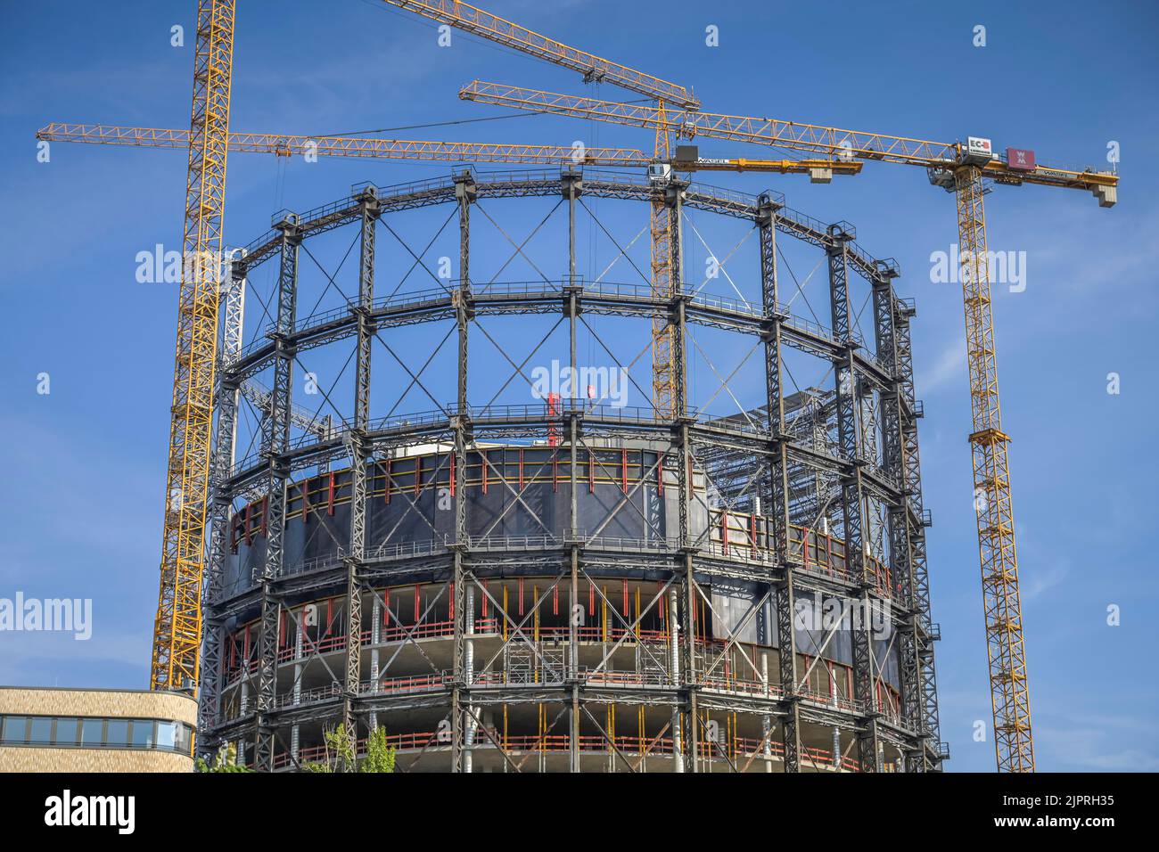 Gasometer, conversion to office building, EUREF Campus, Schoeneberg ...