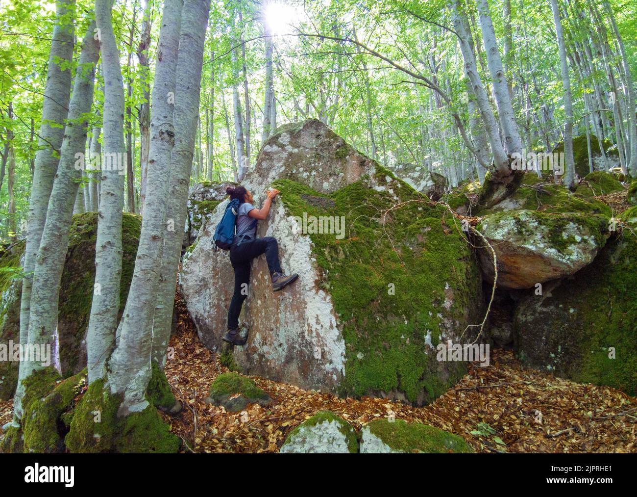 Monte Amiata (Italy) - In Val d'Orcia, Tuscany, soar the Amiata mount ...