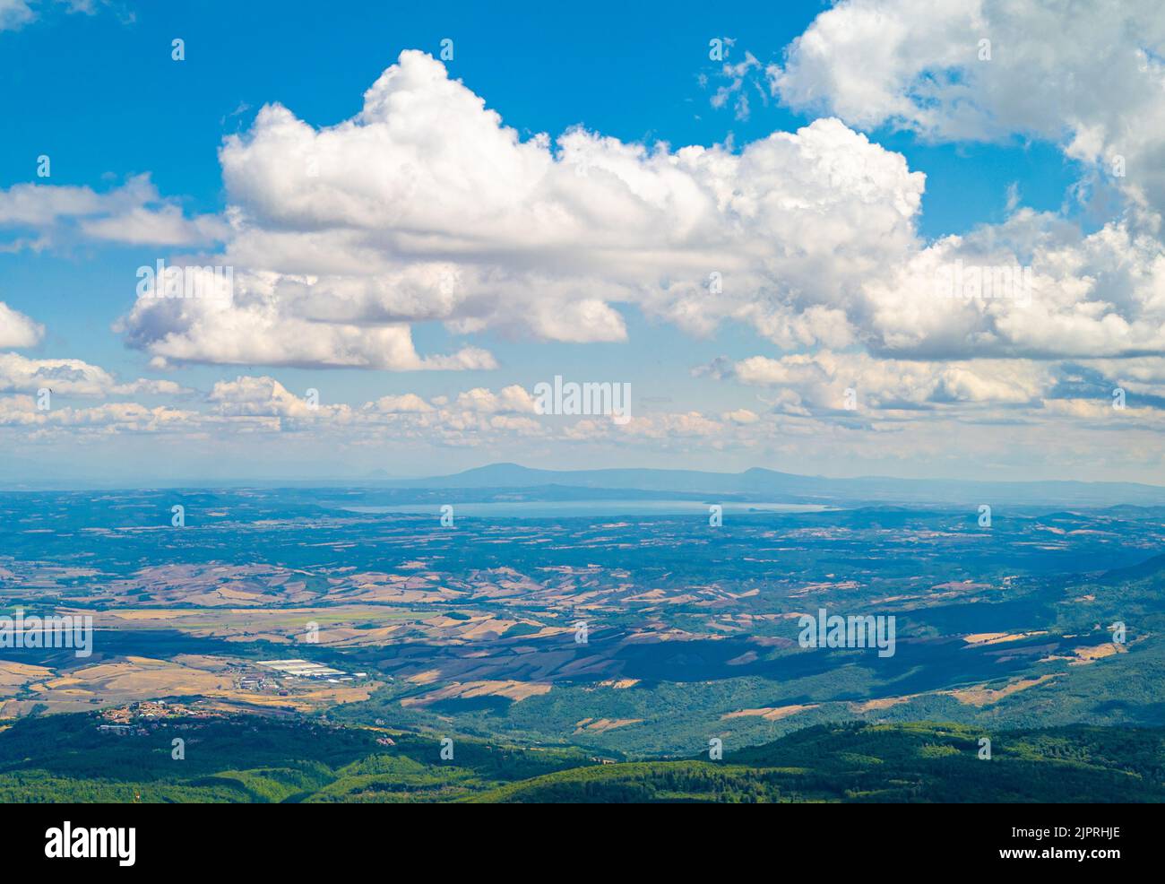 Monte Amiata (Italy) - In Val d'Orcia, Tuscany, soar the Amiata mount ...