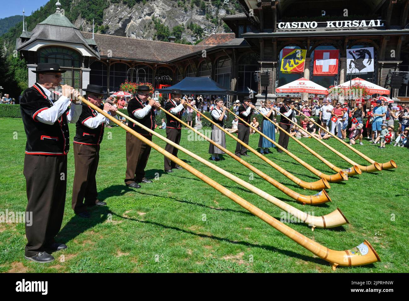 Alpenhorn switzerland hi-res stock photography and images - Alamy
