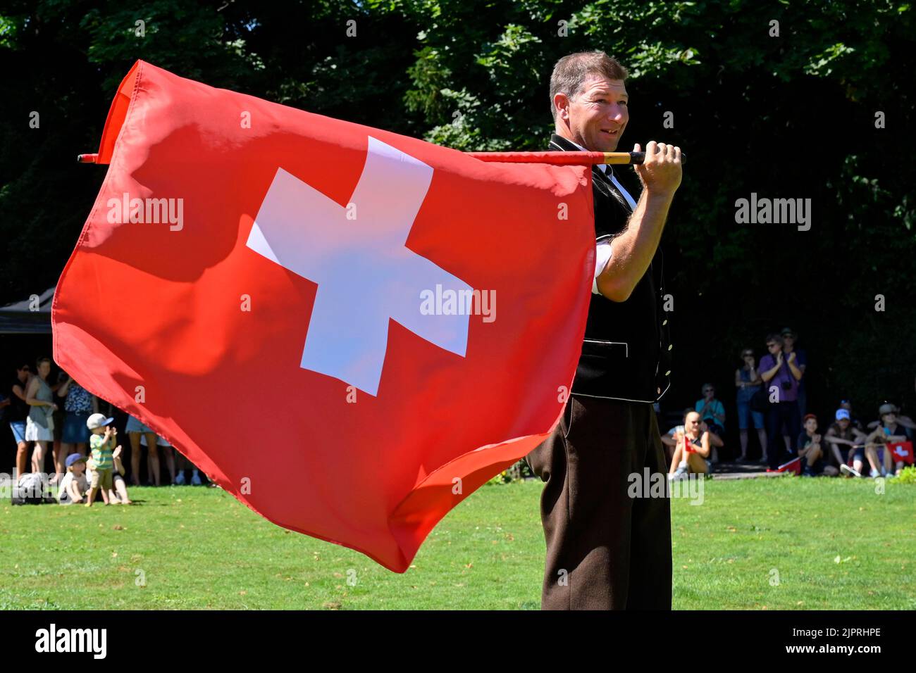 Bernese flag hi-res stock photography and images - Alamy