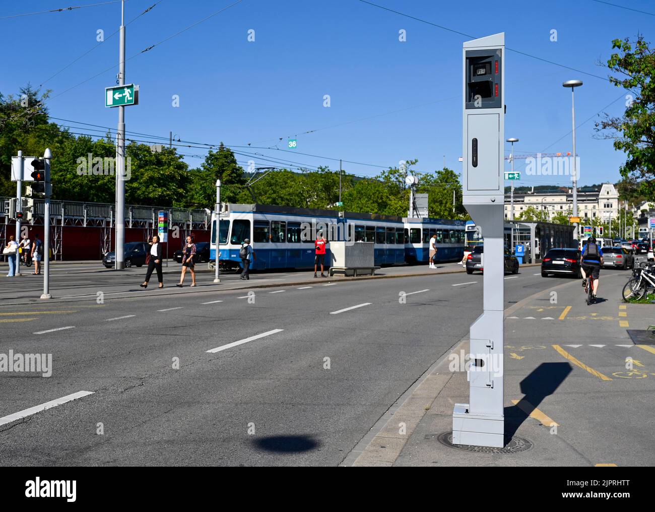Radar box, Zurich, Switzerland Stock Photo - Alamy