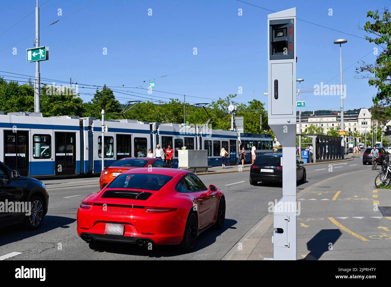Radar box, Zurich, Switzerland Stock Photo - Alamy