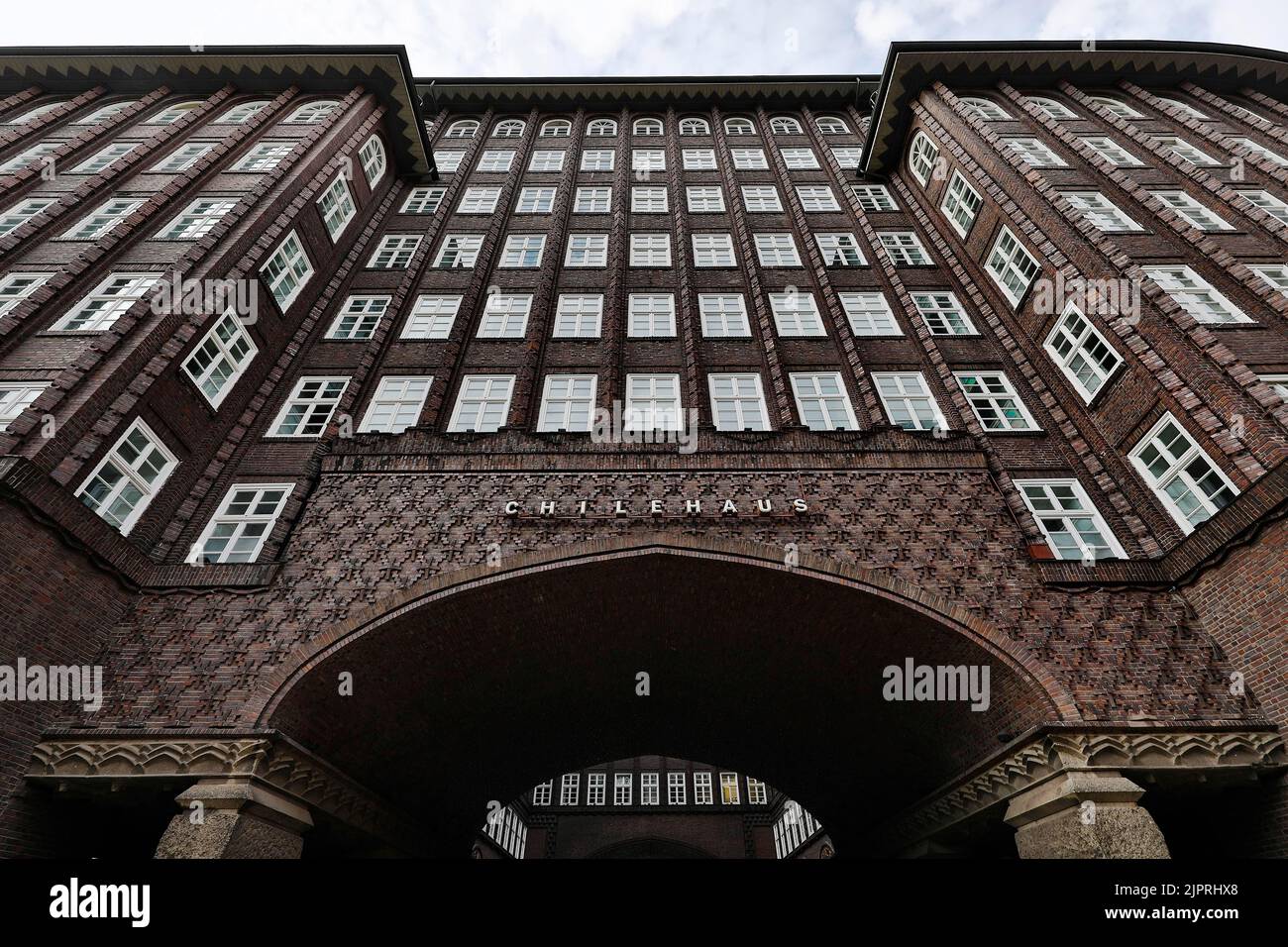 Chilehaus, former office building, brick expressionism, architect Fritz ...