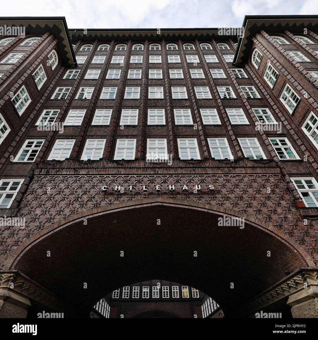 Chilehaus, former office building, brick expressionism, architect Fritz ...