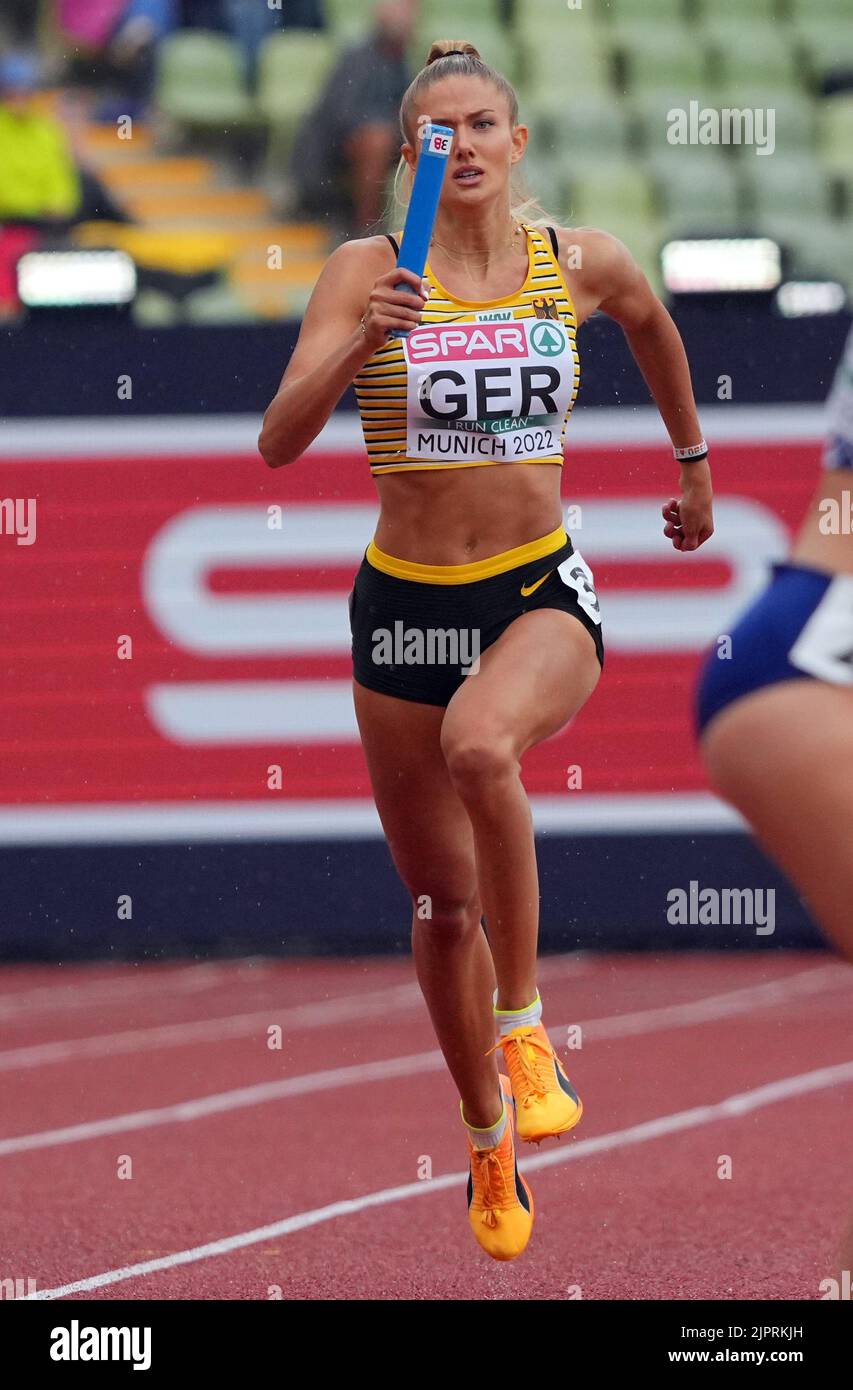 Munich, Germany. 19th Aug, 2022. Athletics: European Championships ...