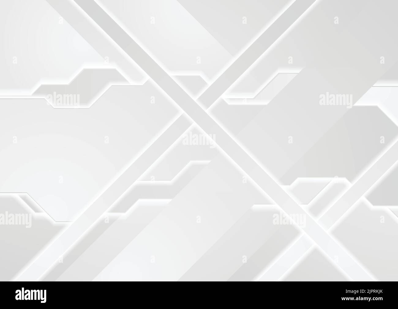 Hi-tech geometric abstract grey background. Vector modern design Stock ...