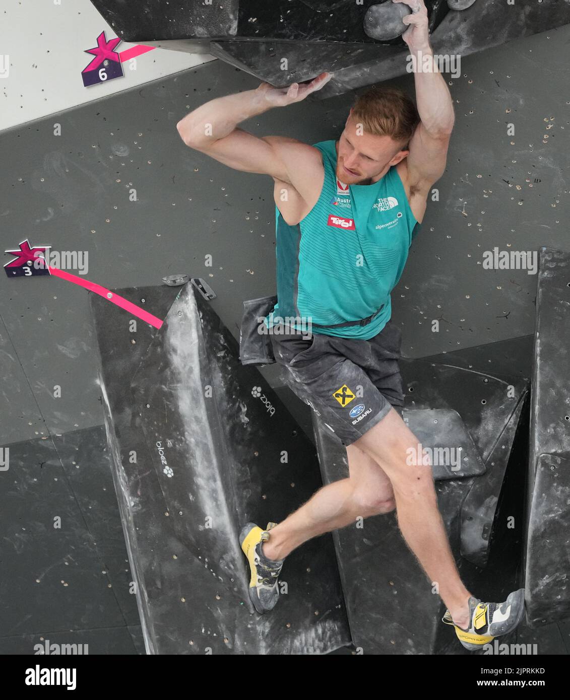 Munich, Germany. 18th Aug, 2022. Climbing: European Championships ...