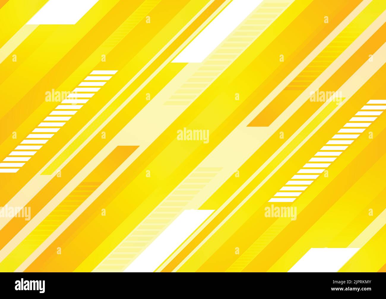 Minimal technology bright yellow abstract background. Vector diagonal ...