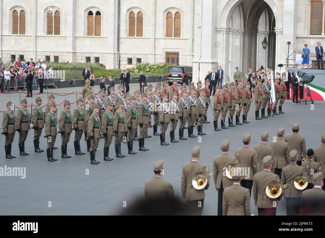 Kossuth square ceremony hi-res stock photography and images - Alamy