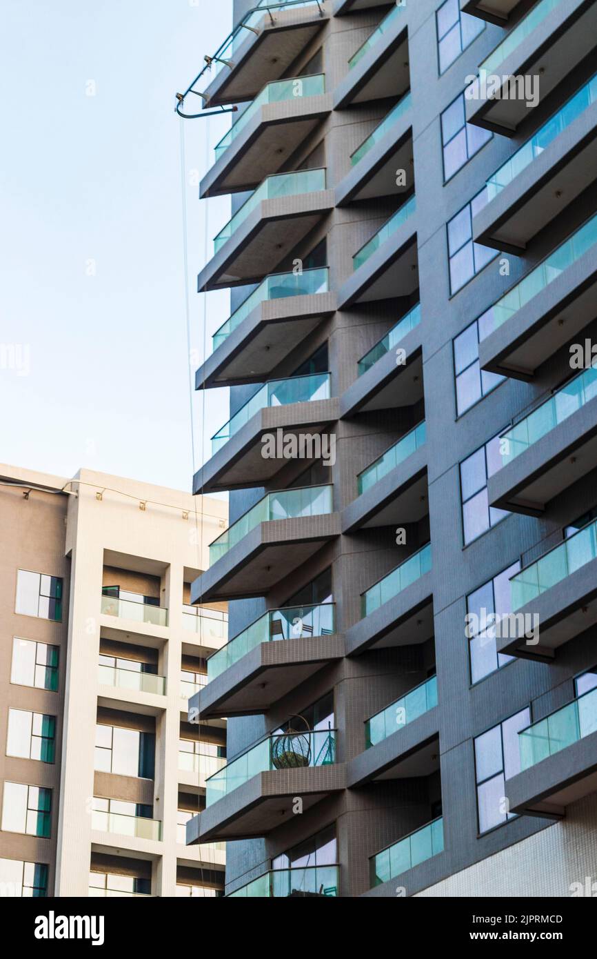 Shot of a facade of a modern building Stock Photo - Alamy