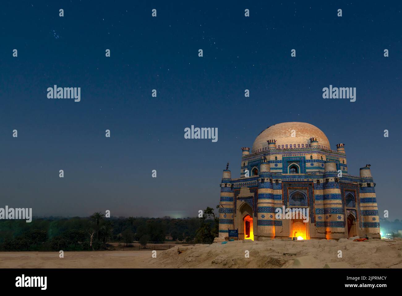The Tomb of Bibi Jawindi is one of the five monuments in Uch Sharif ...