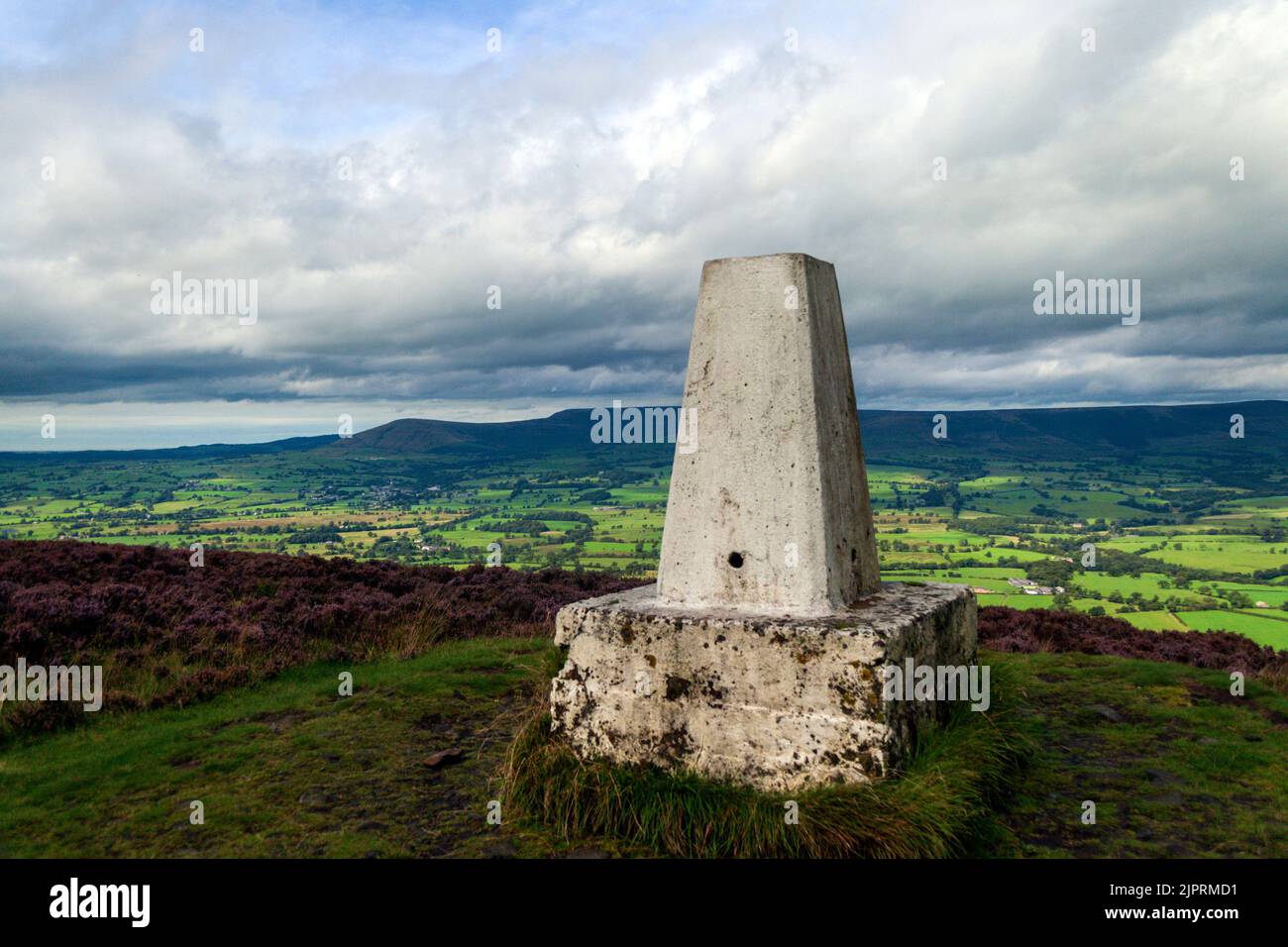 Trig point lancashire hi-res stock photography and images - Alamy
