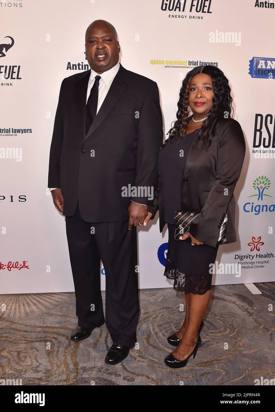 Buster Douglas walking the red carpet at the Harold and Carole Pump ...