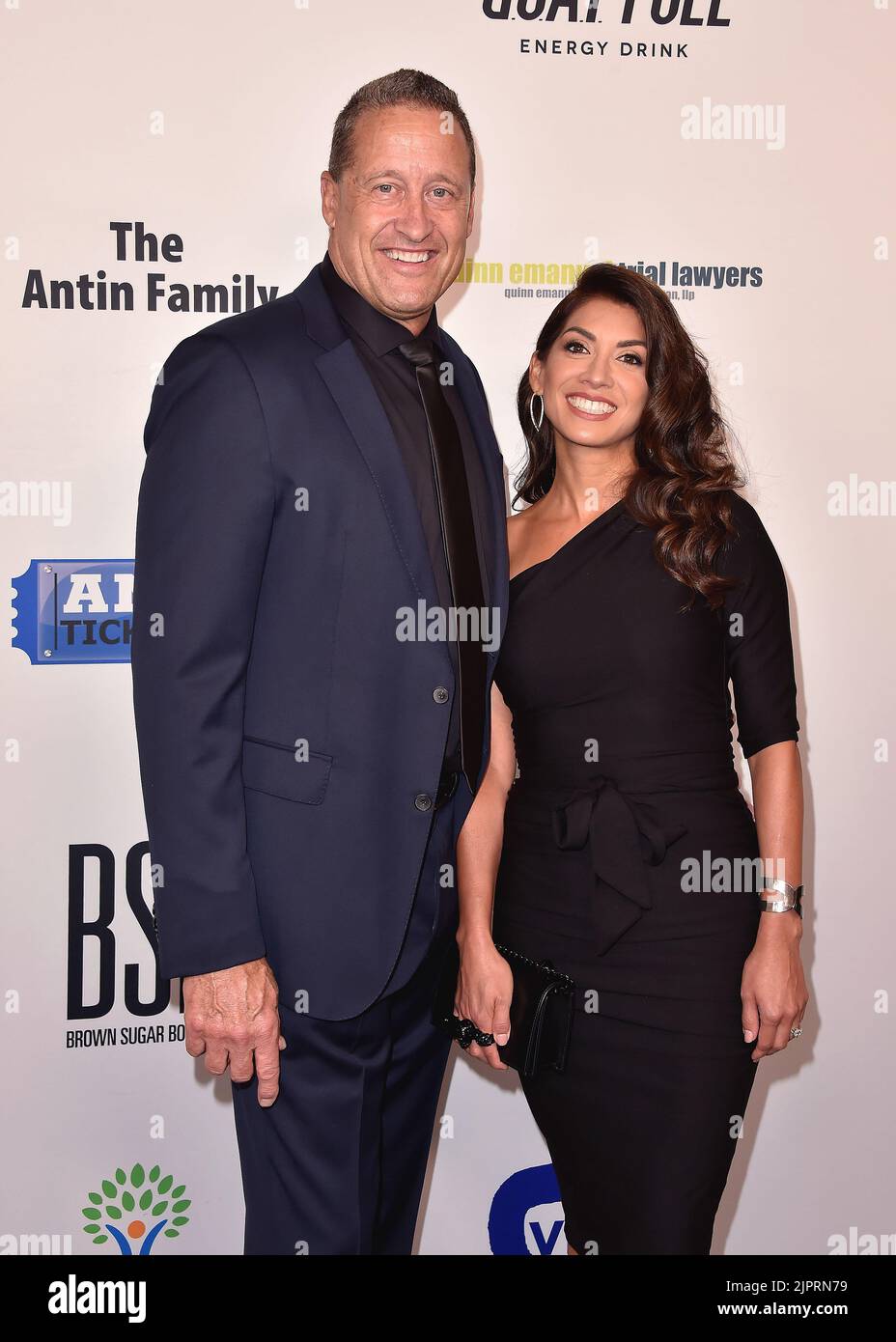 Jim Everett walking the red carpet at the Harold and Carole Pump ...