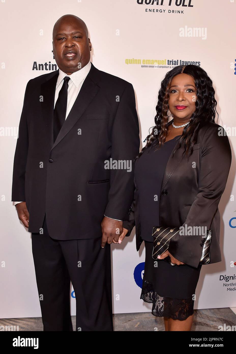 Buster Douglas walking the red carpet at the Harold and Carole Pump ...