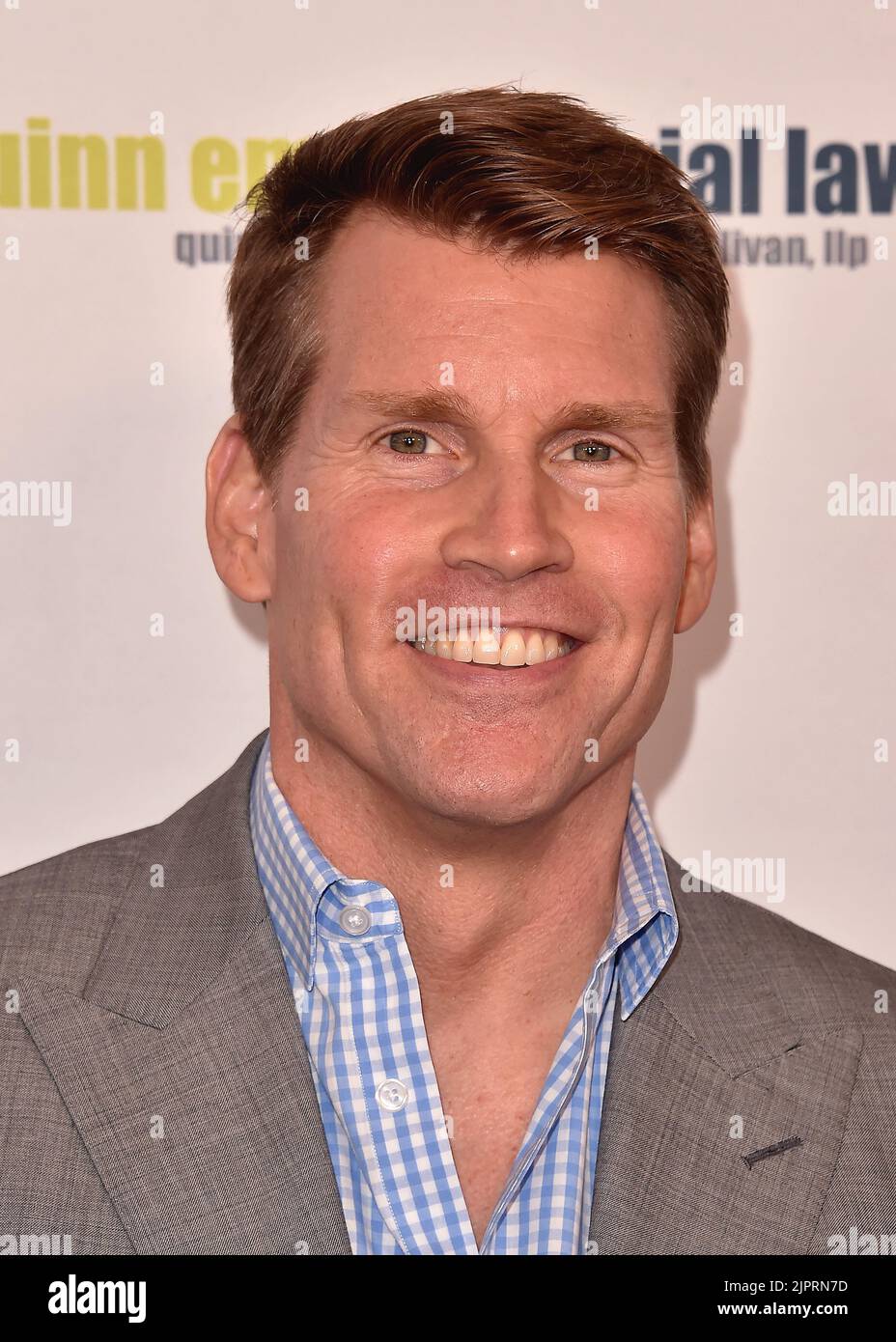 Scott Hanson walking the red carpet at the Harold and Carole Pump ...