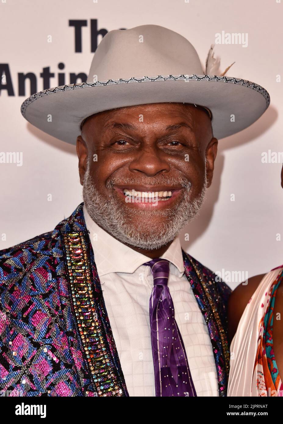 Michael Colyar walking the red carpet at the Harold and Carole Pump ...